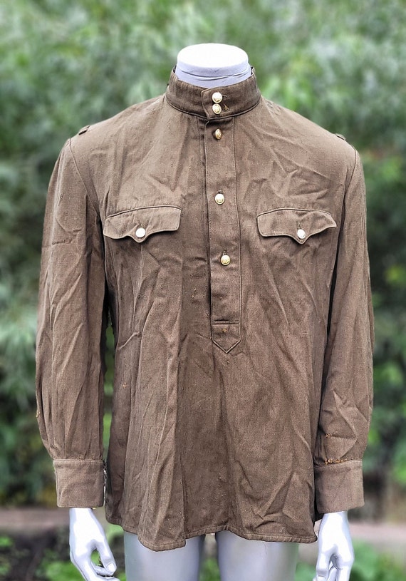 Rare Combat Tunic Red Army USSR - Etsy