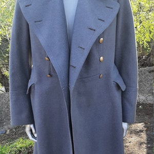 Soviet Military Wool Winter Coat USSR Air Force - Etsy