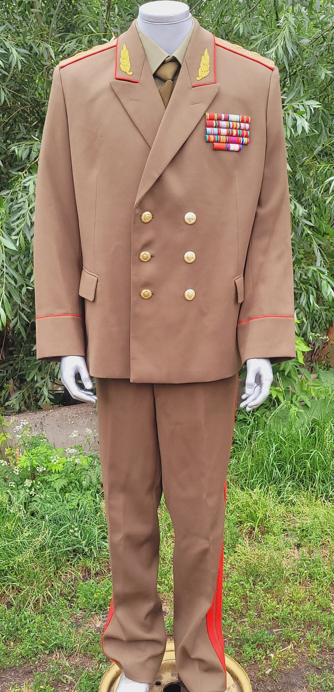 Vintage Rare Military Original Uniform Lieutenant General Army USSR - Etsy