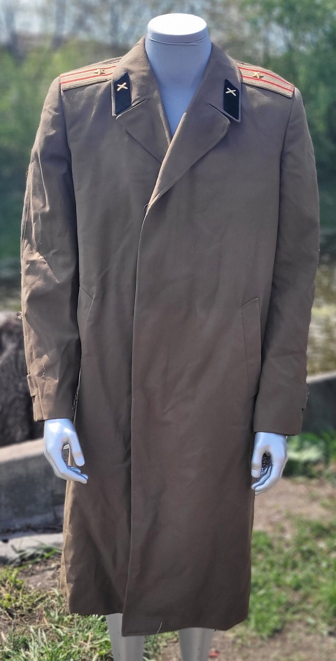 Vintage Military Officer's Coat Artillery Major USSR Army - Etsy