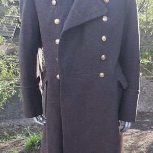 Soviet Military Winter Wool Pilot Coat USSR Air Force - Etsy