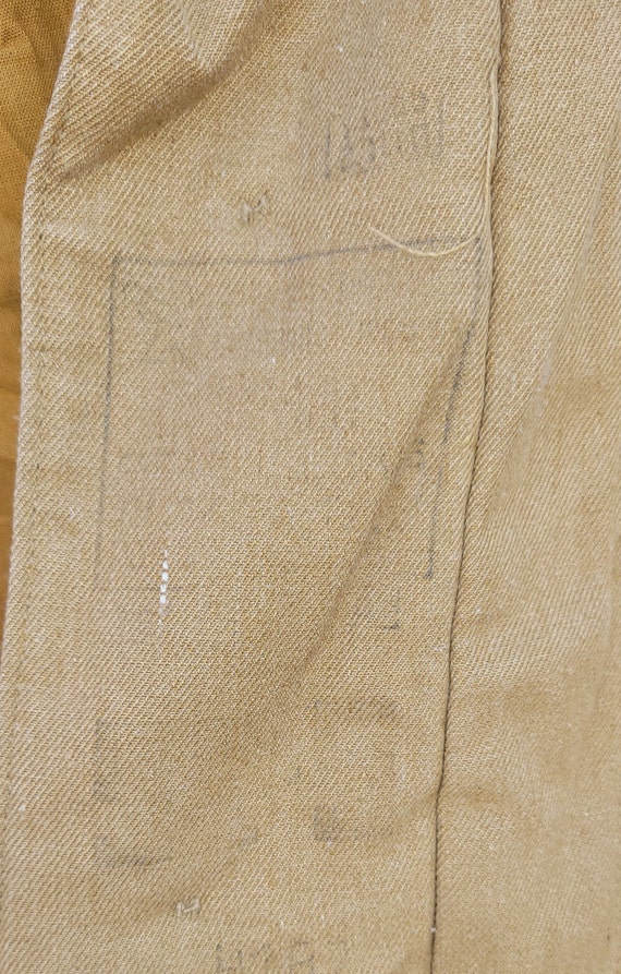 Army winter military jacket with pistol pocket 1980s - Gem