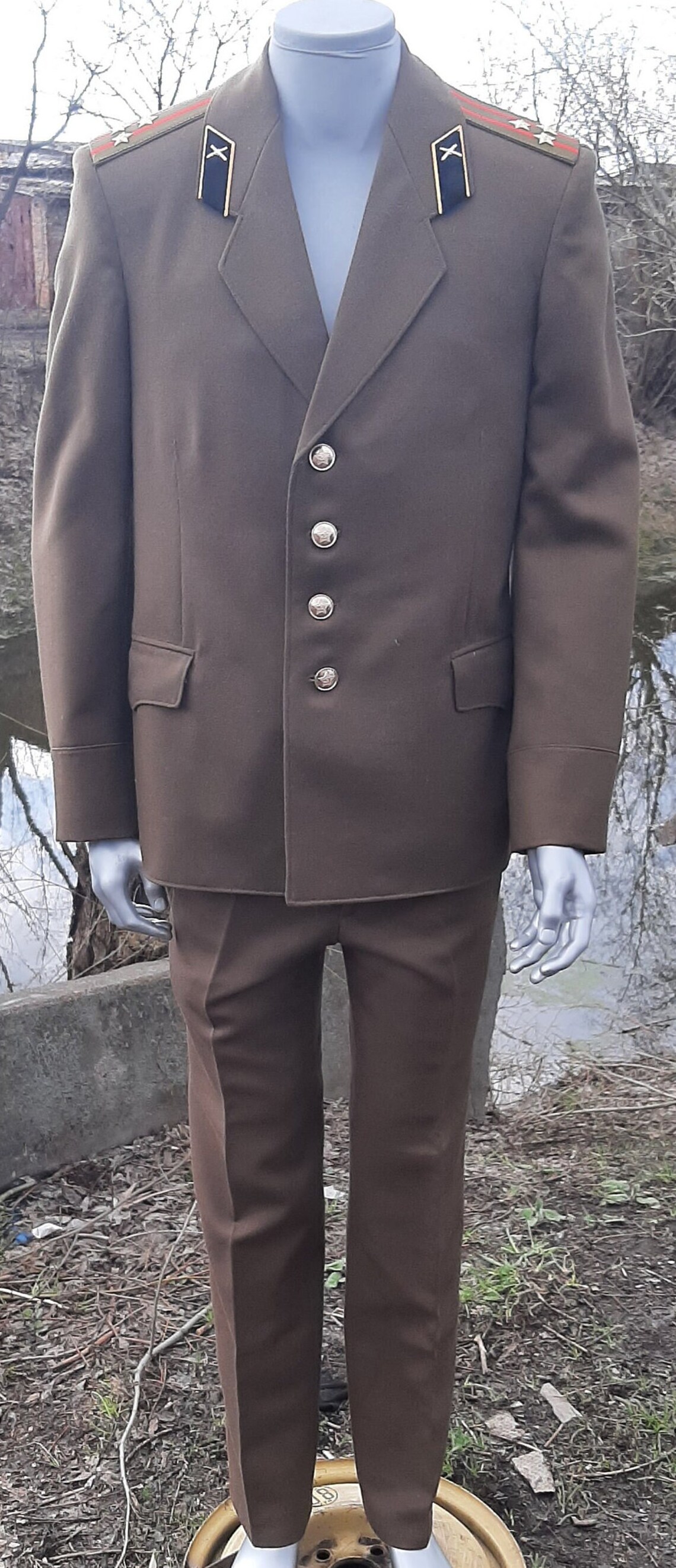 Vintage Soviet Military Uniform Major USSR - Etsy