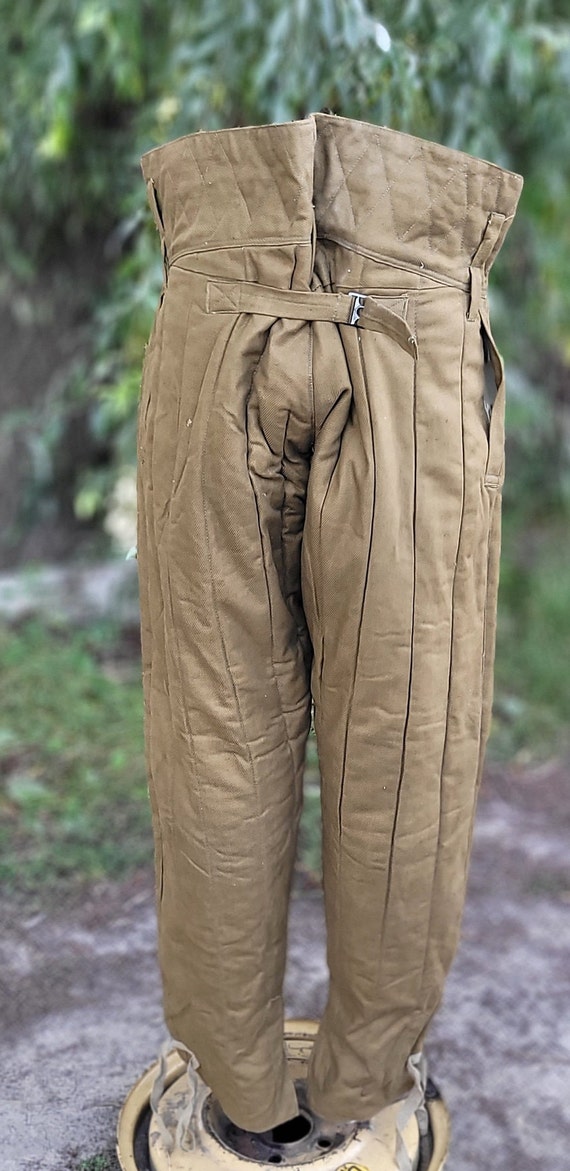 Vintage winter military pants Red Army USSR - Gem