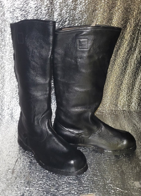 Soviet Military Leather Boots Field Officers USSR - Etsy