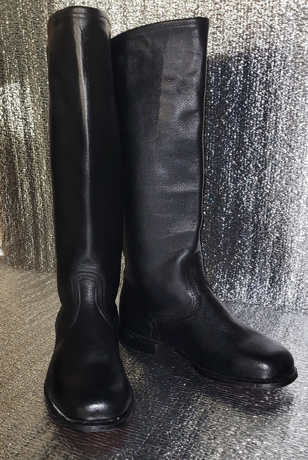 Vintage Rare Military Combat Leather Boots Highest Red Army USSR - Etsy