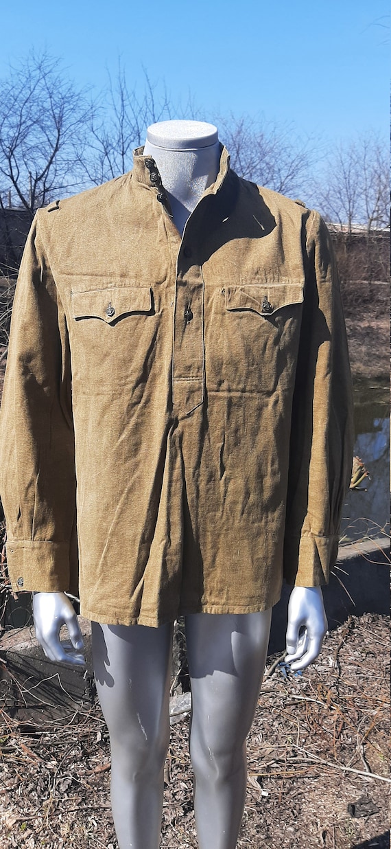 Soviet military tunic Red Army USSR - Gem
