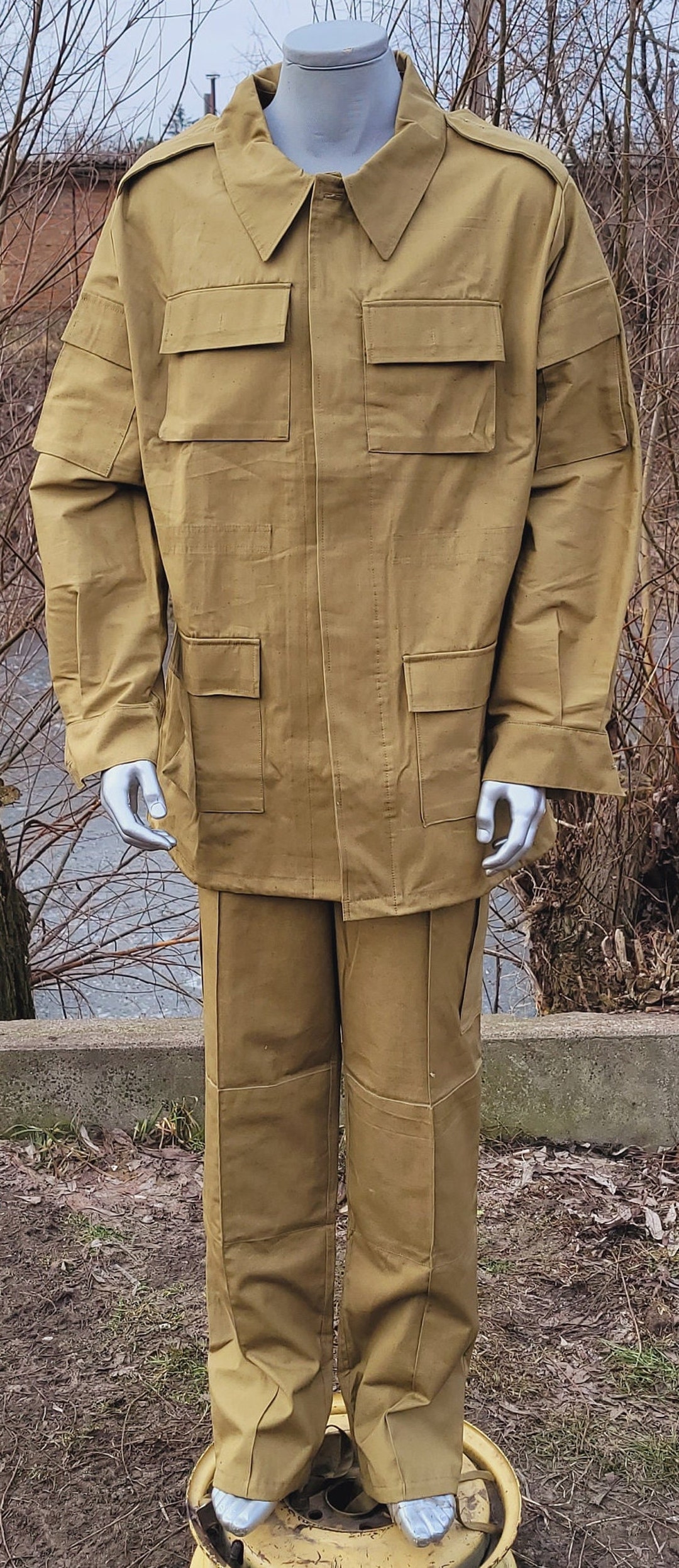 Vintage Rare Military Uniform Mabuta AFGHAN From Egyptian Cotton Army ...