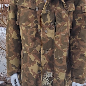 Vintage Rare Original Combat Winter Uniform Camouflage BUTANE Special ...