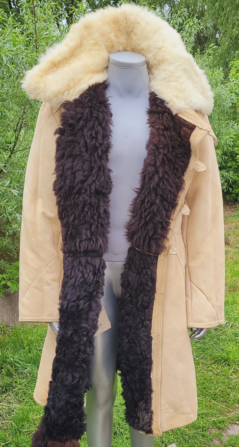 Military Fur Coat BEKESH Natural Sheepskin USSR - Etsy