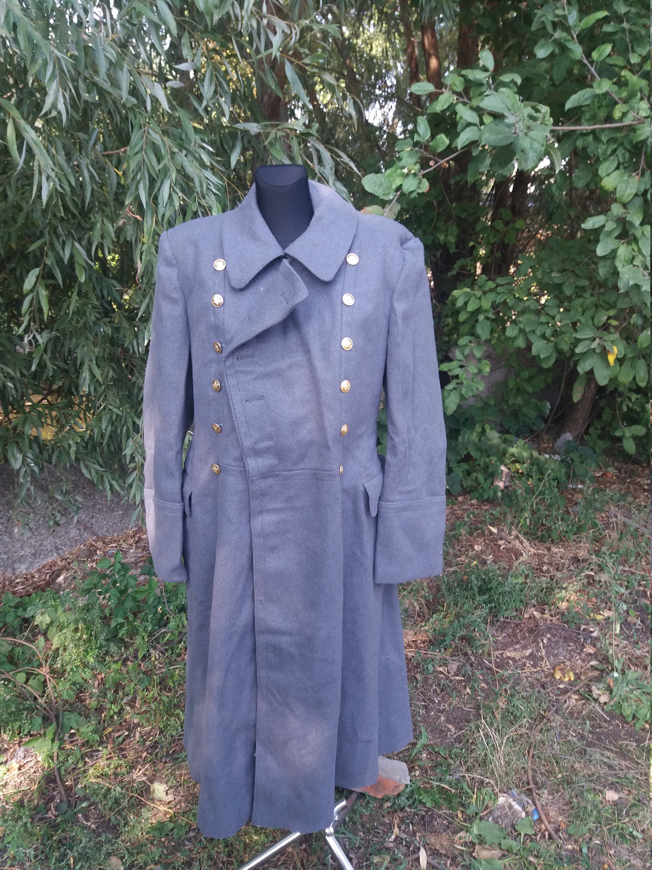 Soviet Officers Military Greatcoat USSR | Etsy UK
