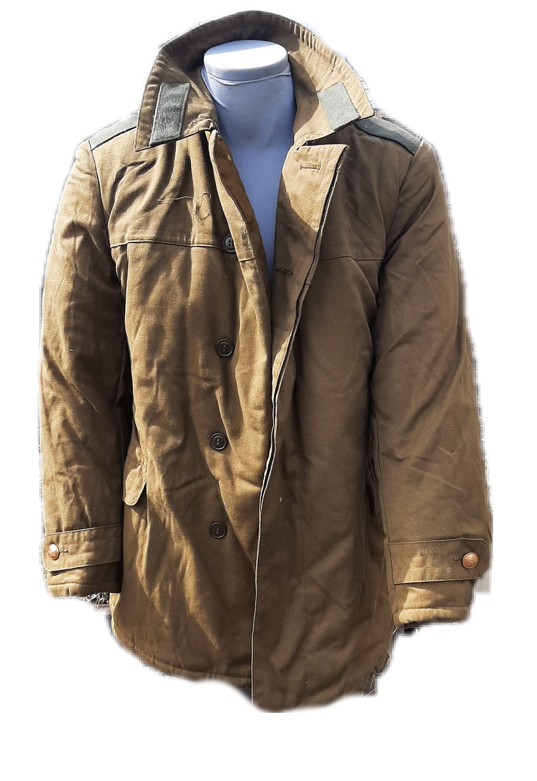 Vintage Soviet Soldier Quilted Jacket USSR - Etsy