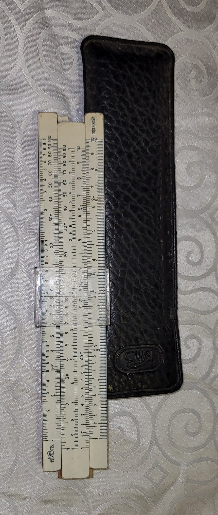 Vintage Rare Military Navigation Ruler for Measuring Flight Tasks Pilot ...