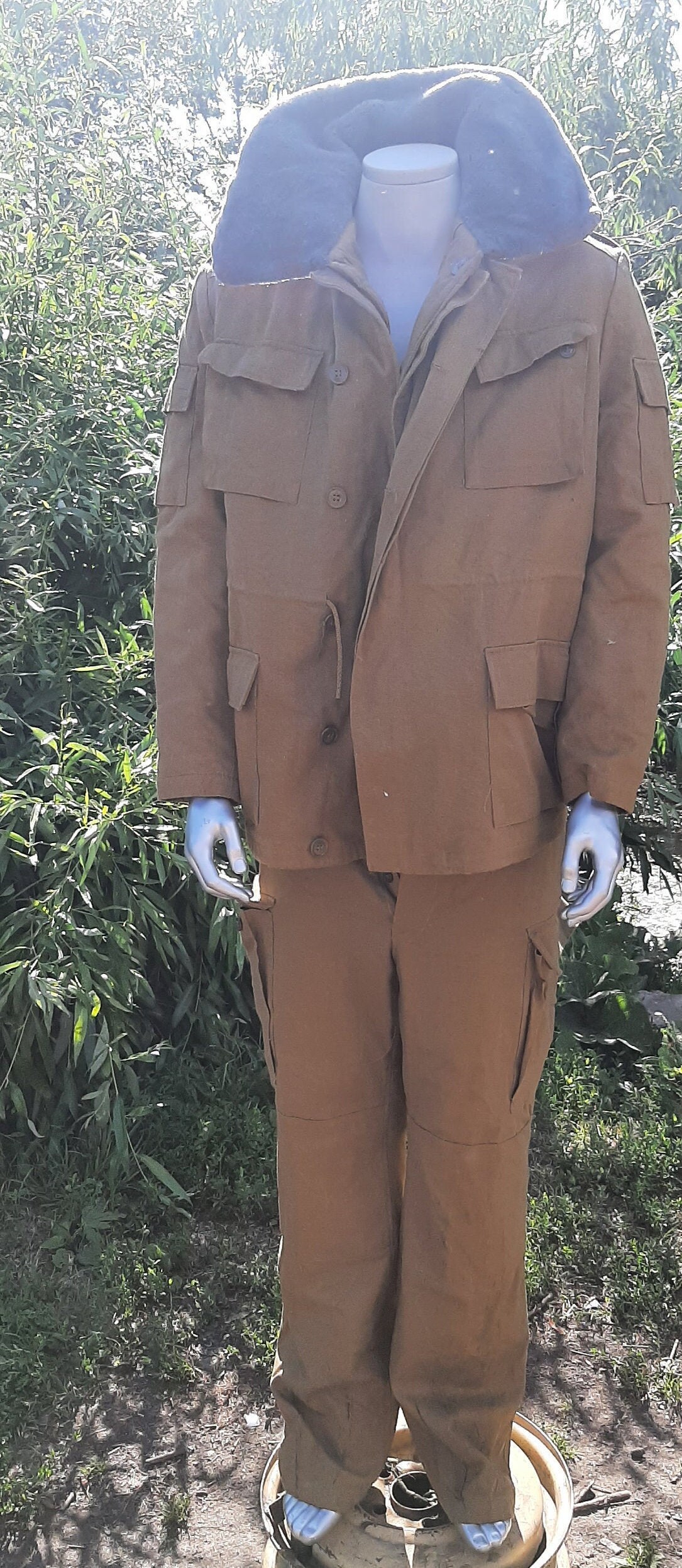Soviet military winter uniform jacket pants Afghanistan USSR | Etsy