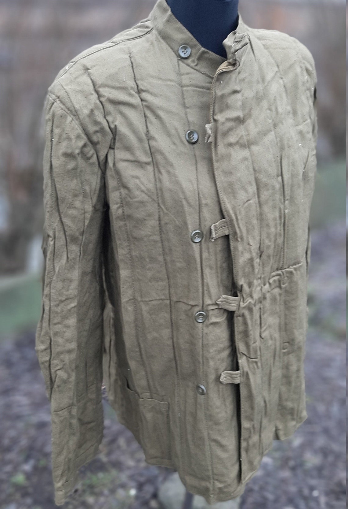 Soviet Military Jacket Telogreika FUFAIKA Russian Army Winter | Etsy