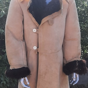 Soviet Military Fur Coat Natural Sheepskin Officers North USSR - Etsy