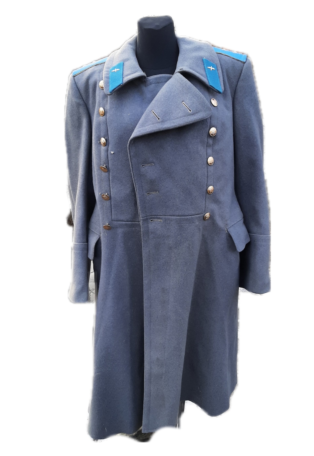 Soviet Military Woolen Coat USSR Air Force - Etsy