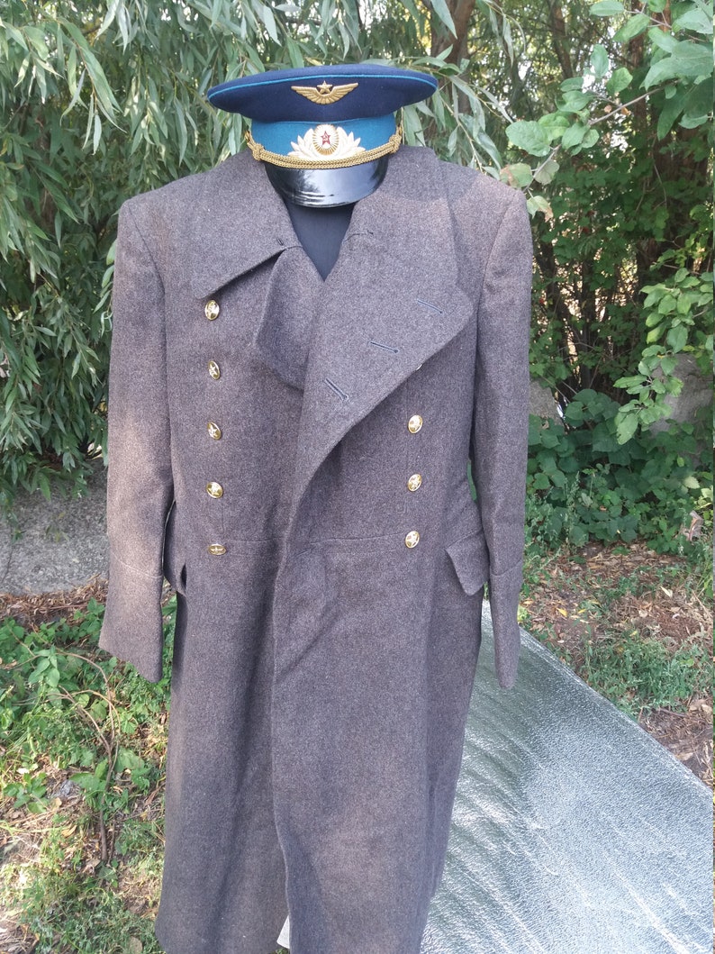 Russian Army Soviet Military Greatcoat Overcoat USSR | Etsy