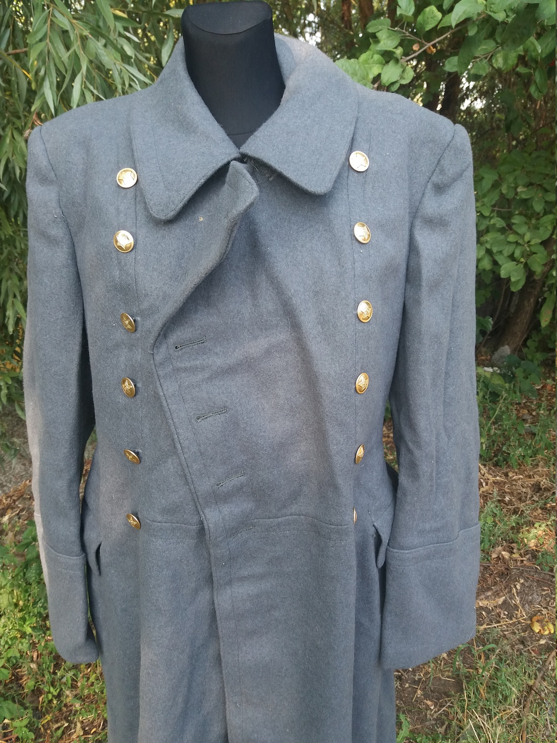 Army Soviet Military Greatcoat Overcoat USSR - Etsy