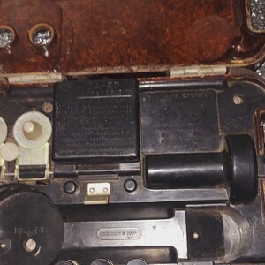 Vintage Rare Field Telephone Device, Classic Old-era Communication Unit ...