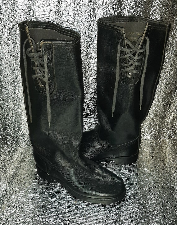 Soviet military rare boots USSR Airborne Forces - Gem