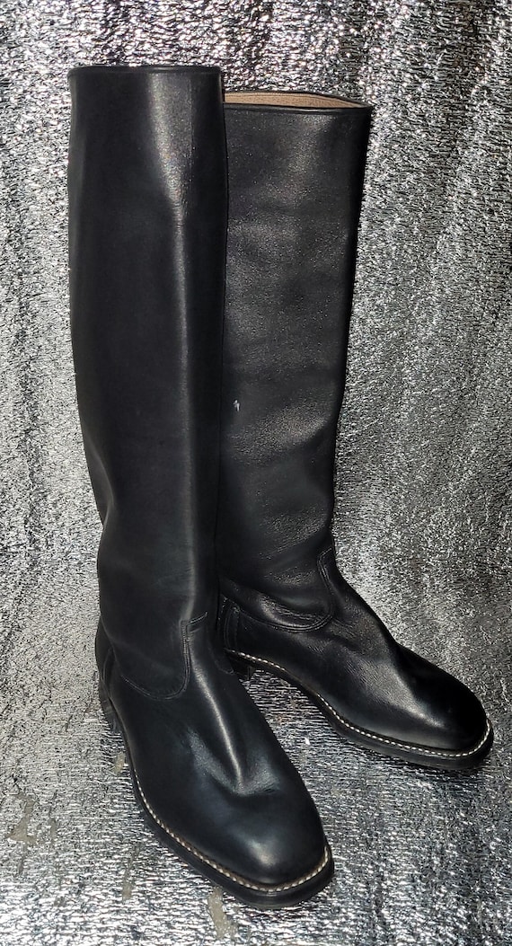 vintage rare chrome boots - Gem