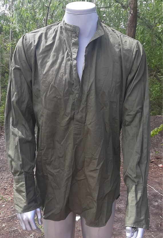 Vintage Soviet rare military shirt generals USSR army… - Gem