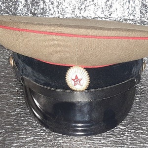 Vintage Officer's Cap Soviet Army USSR 1967 - Etsy