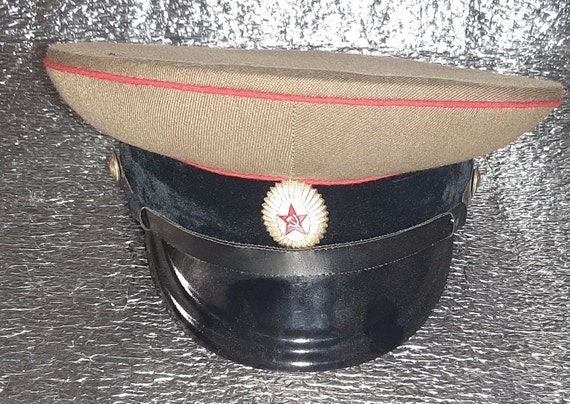 Vintage Officer's Cap Soviet Army USSR 1967 - Etsy
