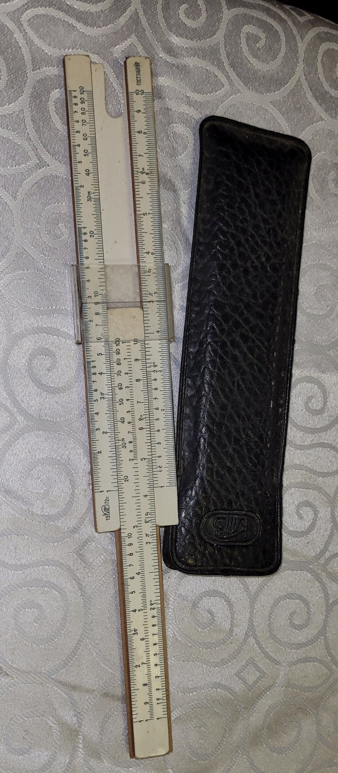 Vintage Rare Military Navigation Ruler for Measuring Flight Tasks Pilot ...