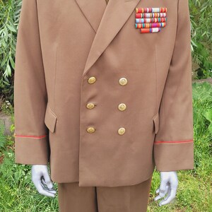 Vintage Rare Military Original Uniform Lieutenant General Army USSR - Etsy