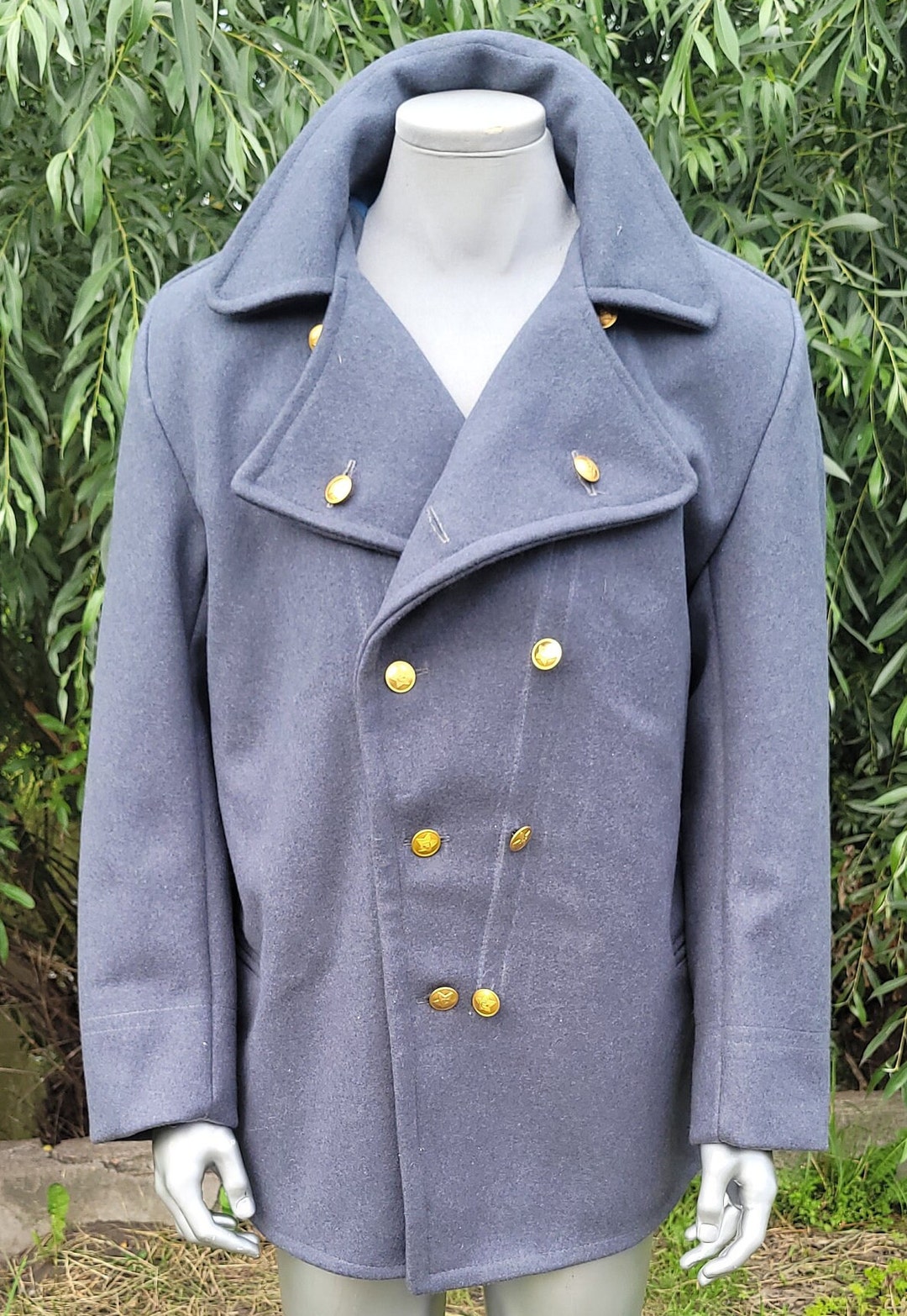 Vintage Military Wool Jacket Red Army USSR - Etsy