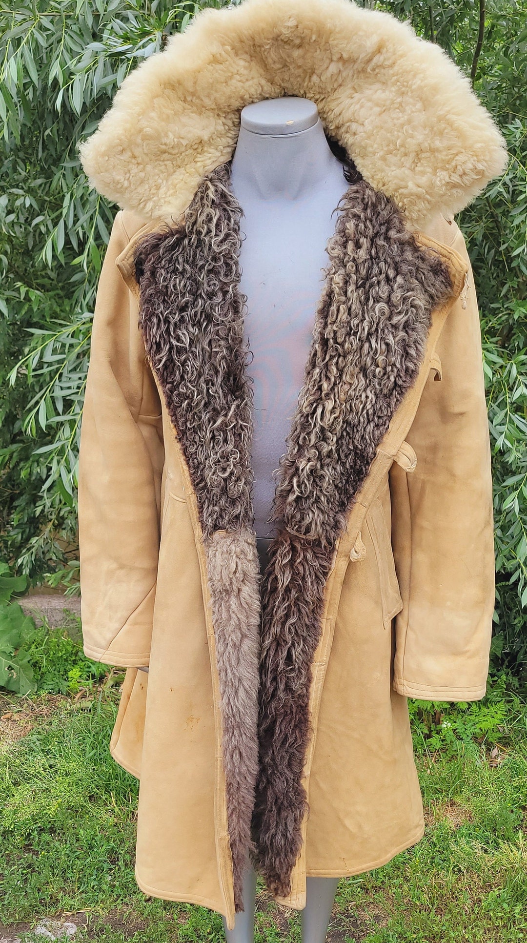 Winter Military Fur Coat BEKESH USSR Army - Etsy