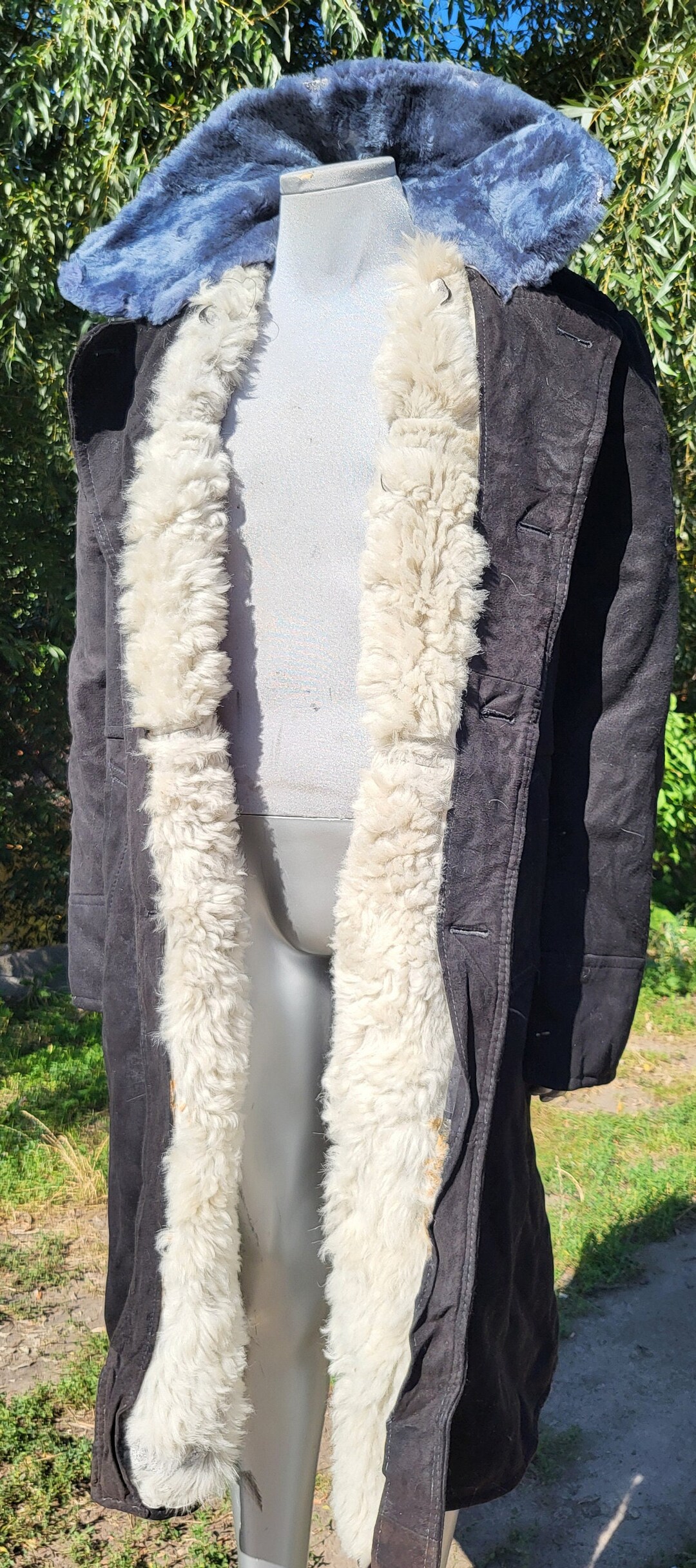 Military Fur Coat USSR Police - Etsy