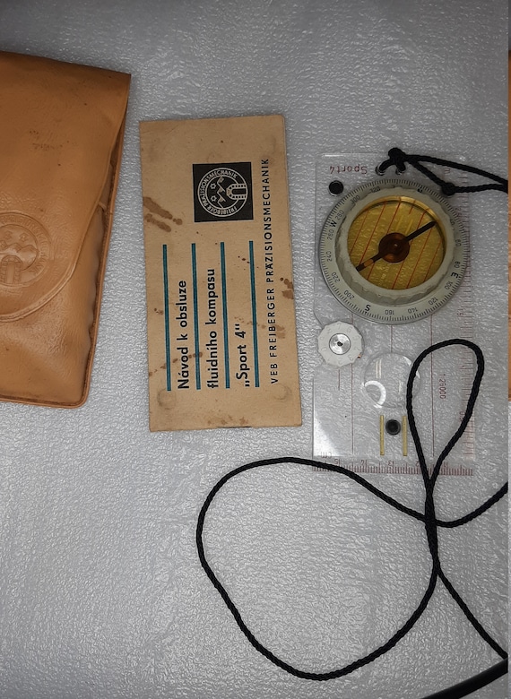 Vintage German Compass GDR - Etsy