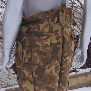 Vintage Rare Original Combat Winter Uniform Camouflage BUTANE Special ...