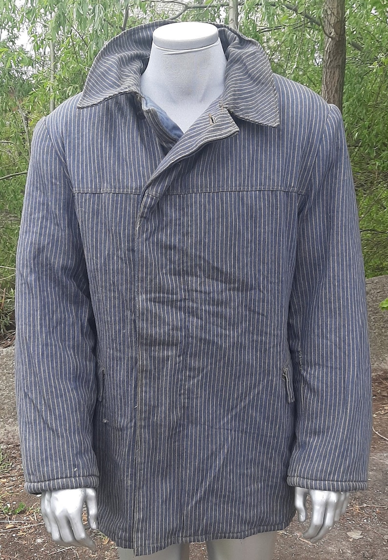 Vintage rare Soviet quilted jacket USSR | Etsy