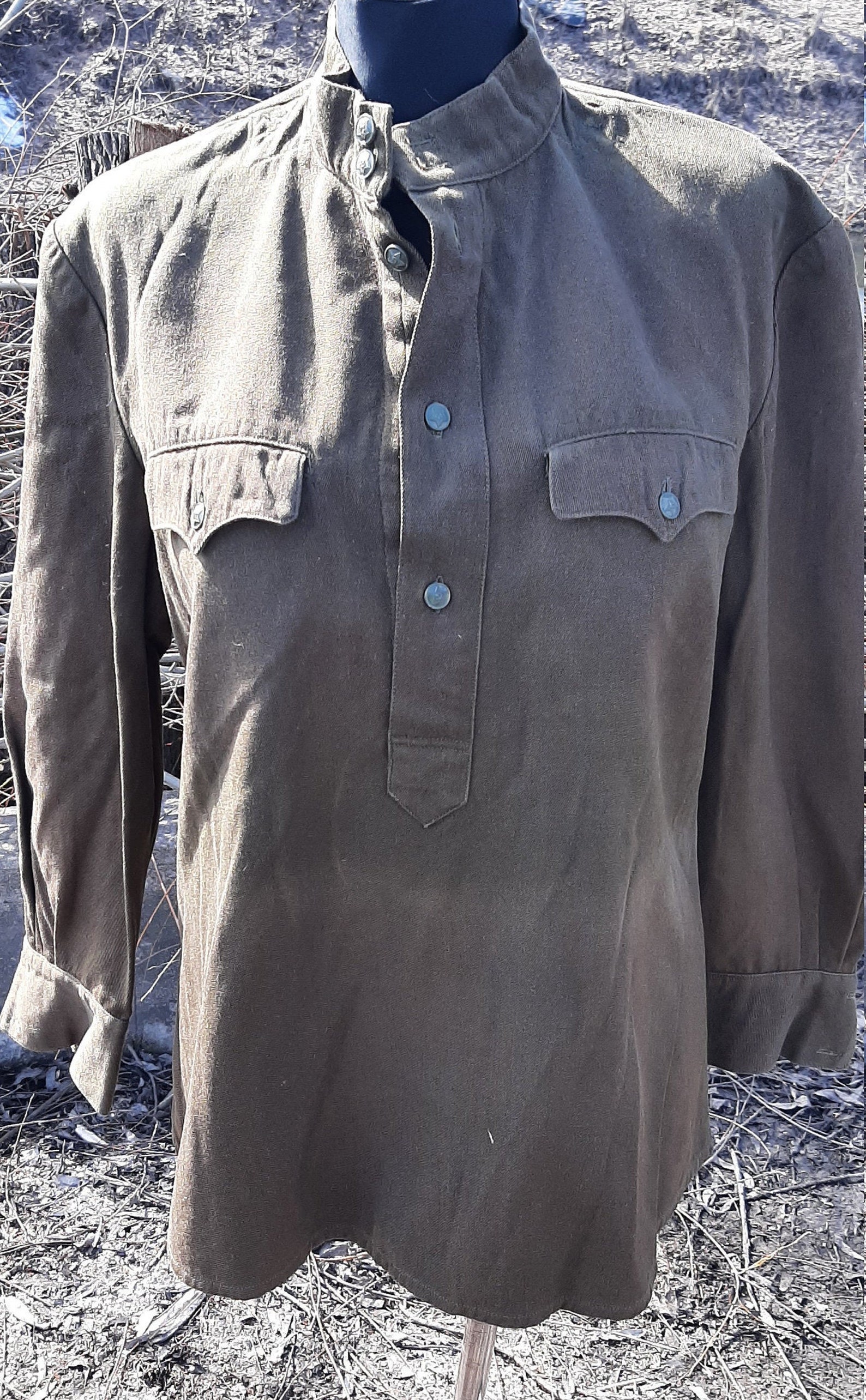 Soviet Military Tunic Red Army USSR | Etsy