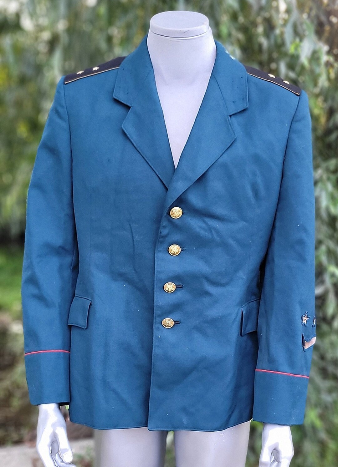 Vintage Military Ceremonial Tunic Ensignsoviet Army USSR - Etsy