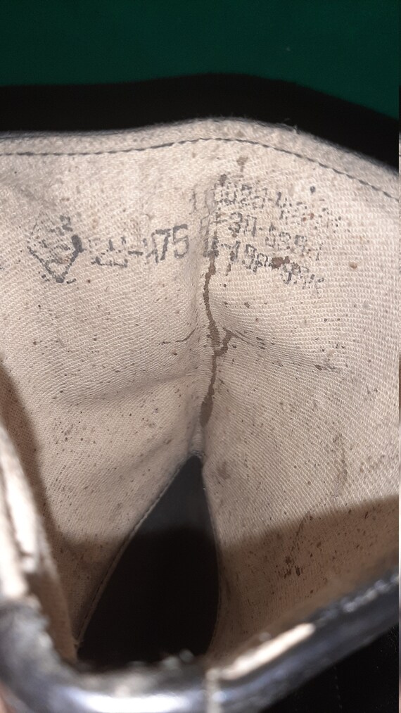 Army Soviet Military Officer Yuft Boots USSR Horsebac… - Gem