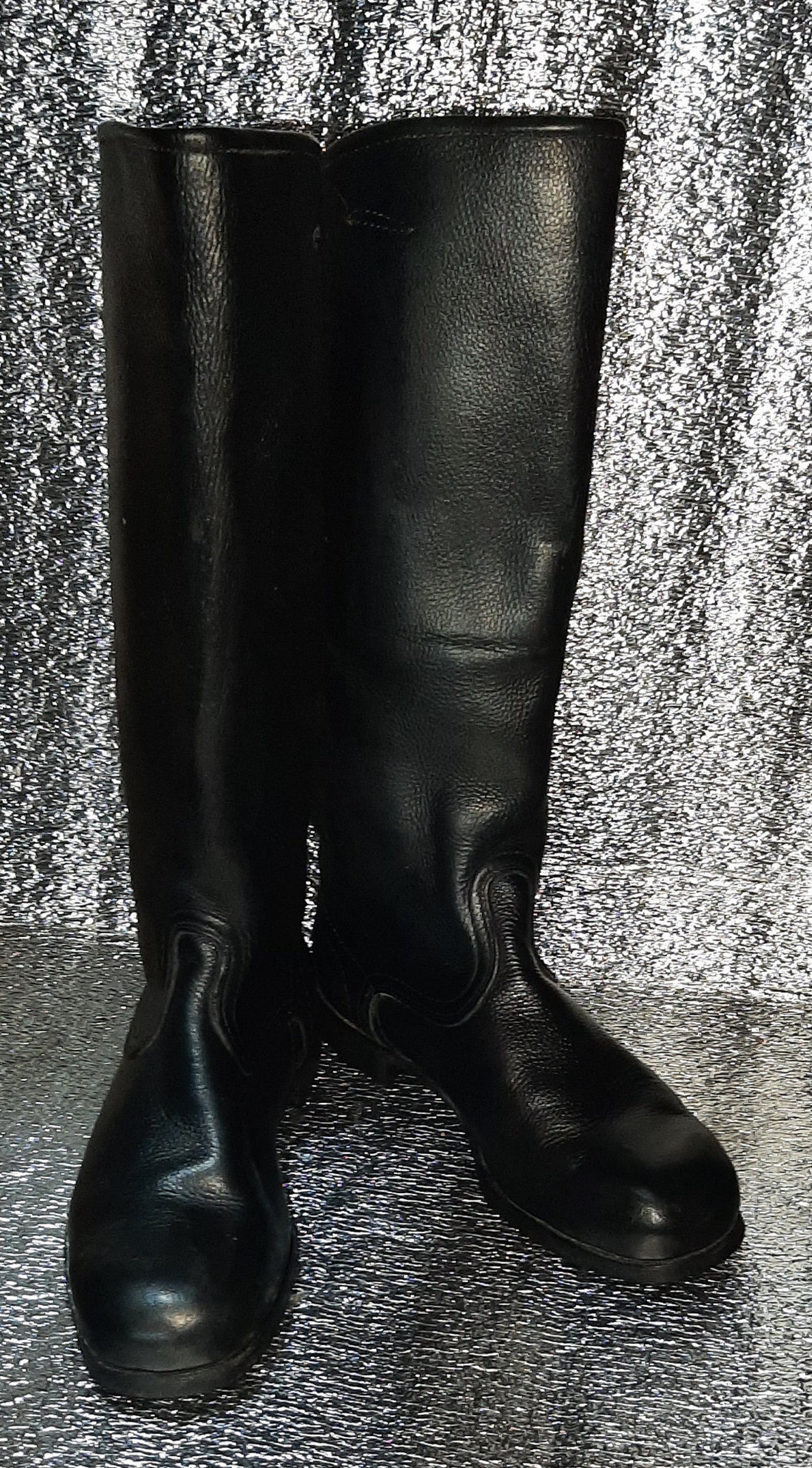 Soviet Military Leather Boots USSR Officer - Etsy