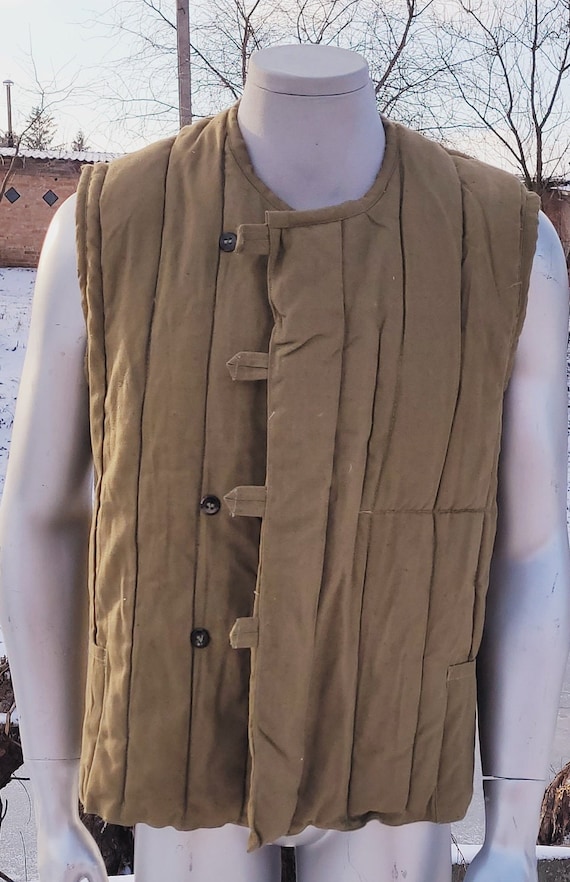 Soviet military padded jacket soldiers Red Army USSR - Gem