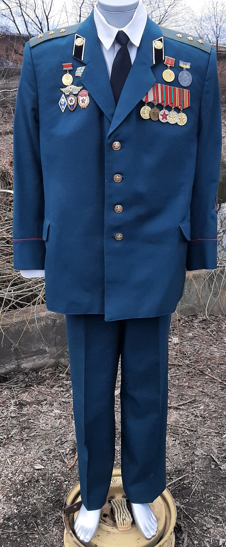 Soviet Military Parade Uniform With Medals USSR | Etsy