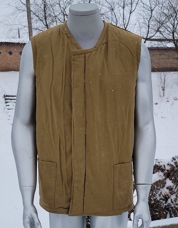Soviet military jacket vest Red Army USSR - Gem