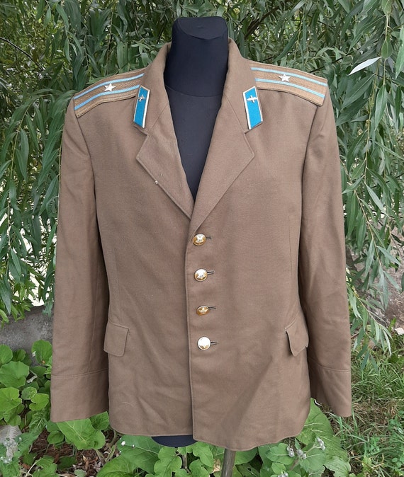 Soviet Army Military Officer Jacket USSR Mayor - Gem