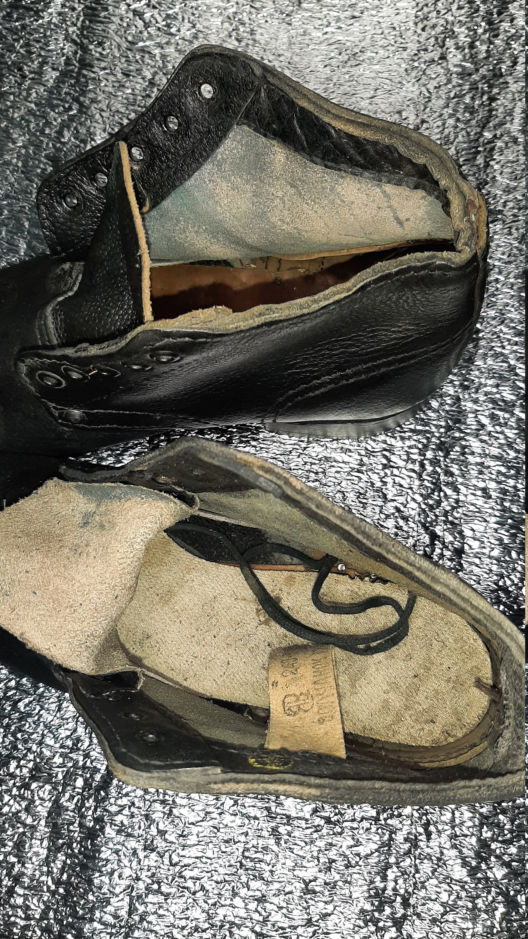 Military Soviet leather boots with USSR laces | Etsy