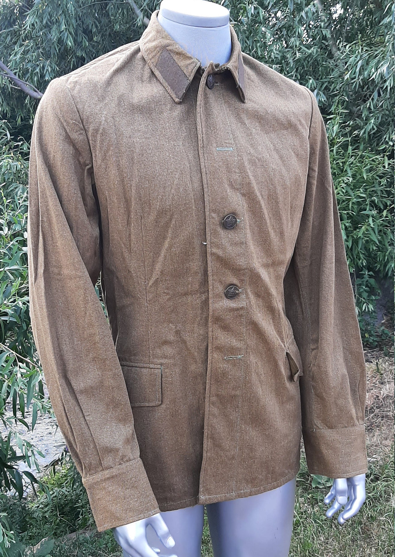 Soviet vintage military tunic soldier old model 1970s | Etsy