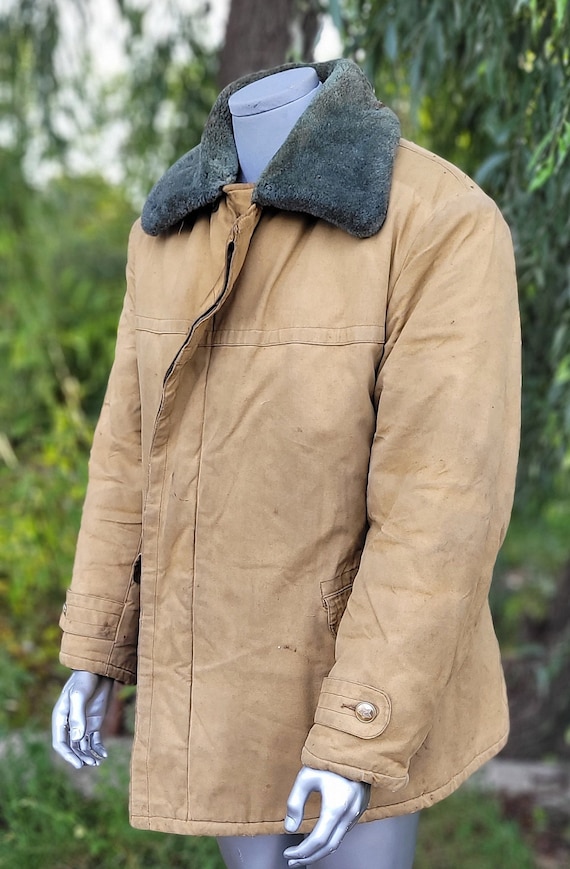 Military winter combat jacket USSR army - Gem