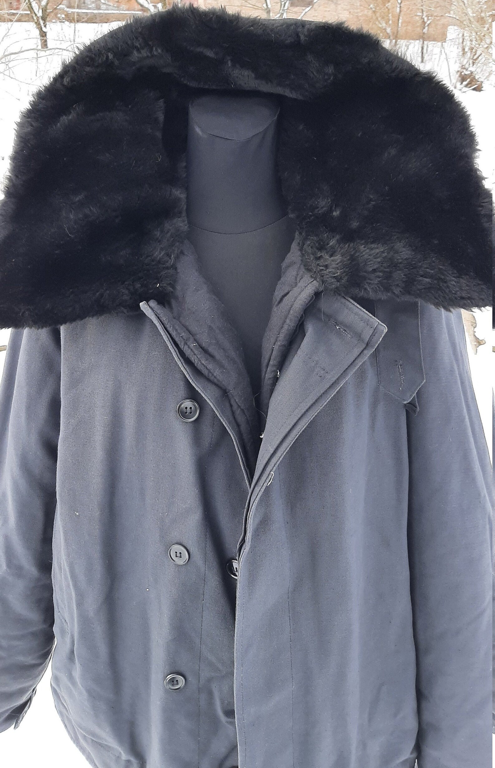 Russian winter tank jacket Russian army | Etsy