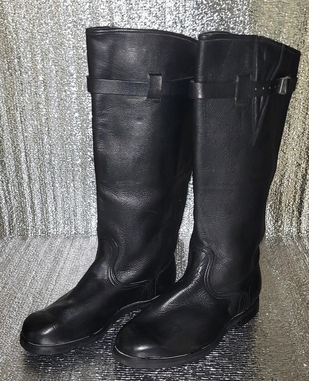 Vintage Military Leather Boots Senior Command Officers USSR - Etsy